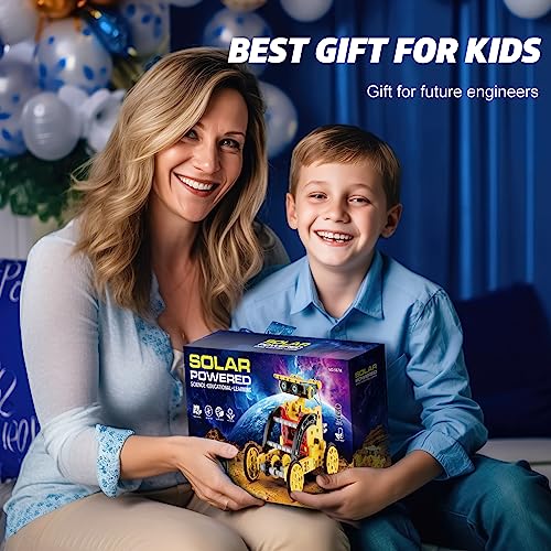 Hot Bee Solar Robot kit for Kids 8-12, 12-in-1 STEM Projects Science Experiment Kits for Kids Age 8-12,Building Robot Toy, Birthday Gift for Boys Girls 8 9 10 11 12 Years Old