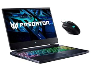 acer predator helios 15.6” fhd 165hz display laptop | intel i7-12700h | nvidia geforce rtx 3060 | 16gb ram ddr5| 1024gb ssd | 4-zone rgb backlit keyboard | windows 11 home | bundle with gaming mouse