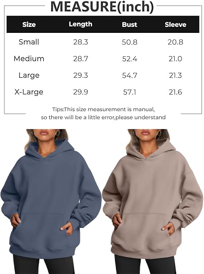 Trendy Queen Womens Pullover Sweatshirts Cute Oversized Y2k Fall Airport Outfits 2023 Hoodies Fleece Long Sleeve Shirts Loose Casual Pullover Fashion Grey