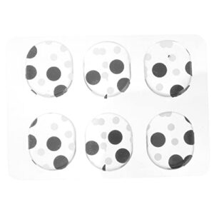 offsch 6pcs drum dampeners electronic drum pads keyboard kit percussion accessories kids drum pad cymbal mute drum damper self-adhesive mute mat drum gel pad snare suite hat child damping