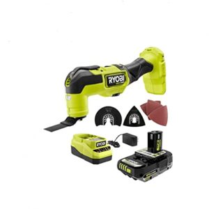 ryobi one+ hp 18v brushless cordless multi-tool kit with 2.0 ah high performance battery and charger