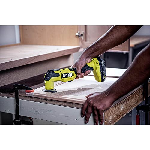 RYOBI ONE+ HP 18V Brushless Cordless Multi-Tool Kit with 2.0 Ah HIGH PERFORMANCE Battery and Charger