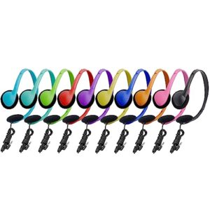 YFSFQS Kids Headphones Bulk 18 Pack for Classroom School Students Teens Children Gift and Adult,Wholesale Headphones for Classroom Earphones(Multi Color)