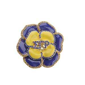 cenwa sigma gamma rho sorority brooch pin 1922 sorority gift sorority jewelry gift (sigma flower pin)