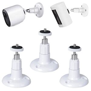 wall mount bracket for ring stick up cam,arlo camera,wyze camera,surveillance camera system -3pack