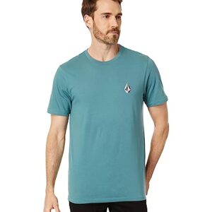 Volcom Men's Deadly Stone Modern Fit Short Sleeve Tee, Service Blue