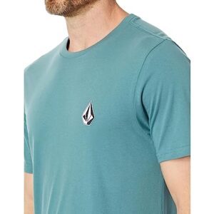 Volcom Men's Deadly Stone Modern Fit Short Sleeve Tee, Service Blue