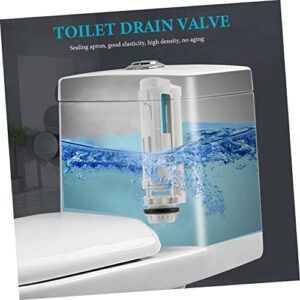 1Pc Drain valve universal tools toilet flapper valve Universal Toilet Fill Valve Toilet Water Tank Fittings automatic toilet Flush Tool Outlet flusher white flush valve plastic