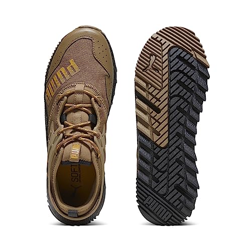 PUMA Men's Pacer Future Trail Sneaker, Chocolate Chip-Chocolate Chip-Amber, 12