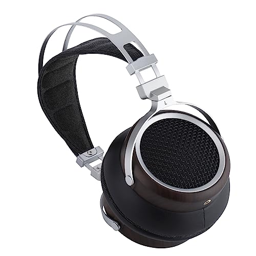 SIVGA Luan Hi-Fi Over-Ear Dynamic Driver Open-Back Wood Headphone (Black)