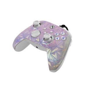 PDP Gaming REMATCH Advanced Wired Controller for Xbox Series X|S/Xbox One/PC, Customizable, App Supported - Frosted Diamond (Amazon Exclusive)