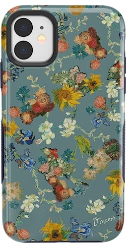 Casely Case Compatible with iPhone 11 | Van Gogh's Flowers | 50th Anniversary Case/Case Compatible with iPhone 11 Phone Case