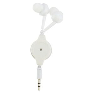 ukcoco wired headphones noise cancelling headphones wired ear buds headphone wrap noise canceling headphones retractable headphones earplugs earphone soundproof plug sponge white