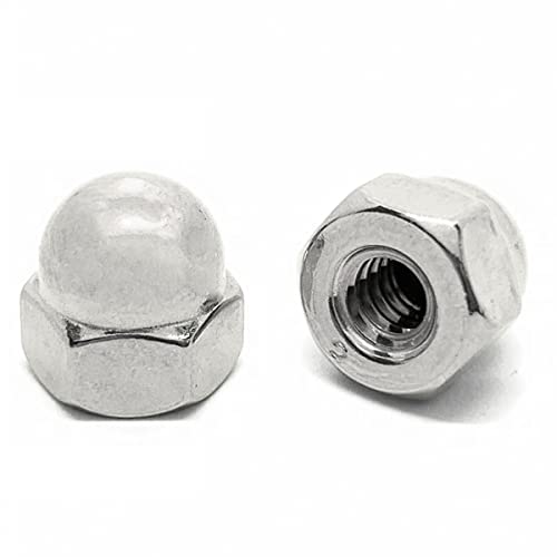 (3 Pieces) 5/8"-11 Stainless Steel Domed Acorn Cap Nuts