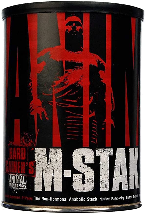 Foreskin M-Stak - Non-Hormonal Hard Gainers Muscle Building Stack with Energy Complex - 21 Count