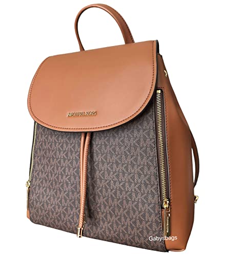 Michael Kors Women's Phoebe Medium Drawstring Backpack Adult Fashion Purse (Brown)