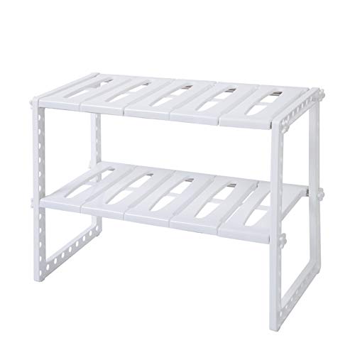 Classic Korean-Style Stainless Steel Multi-Functional Kitchen Sink Rack White