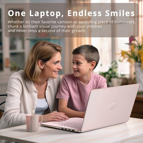 HP 2022 Stream 14" HD BrightView Laptop, Intel Celeron N4020 Processor, 8GB RAM, 64GB SSD, Intel HD Graphics, 720p Webcam, 1 Year Office 365, Pink, Win 11, 32GB Snowbell USB Card