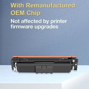 (with Chip) 069 Toner Cartridge Replacement for Canon 069H CRG069 CRG-069 for imageCLASS MF753Cdw MF751Cdw LBP674Cdw Printer (4 Pack)