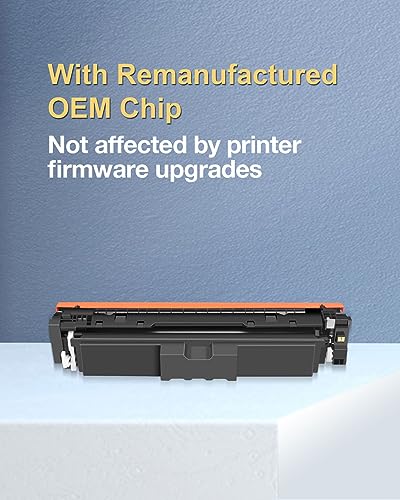 (with Chip) 069 Toner Cartridge Replacement for Canon 069H CRG069 CRG-069 for imageCLASS MF753Cdw MF751Cdw LBP674Cdw Printer (4 Pack)