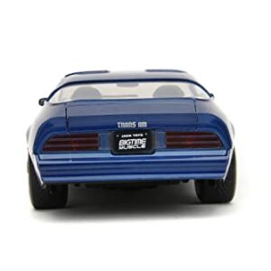 Big Time Muscle 1:24 1977 Pontiac Firebird Die-Cast Car, Toys for Kids and Adults(Metallic Blue)