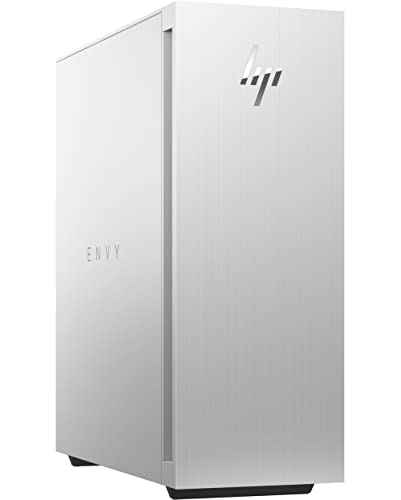 HP Envy Desktop TE02-0250xt Home & Business Desktop (Intel i7-12700 12-Core, 32GB RAM, 2TB PCIe SSD + 6TB HDD (3.5), GeForce RTX 3060, WiFi, Bluetooth, HDMI, Win 11 Home) Refurbished (Renewed)