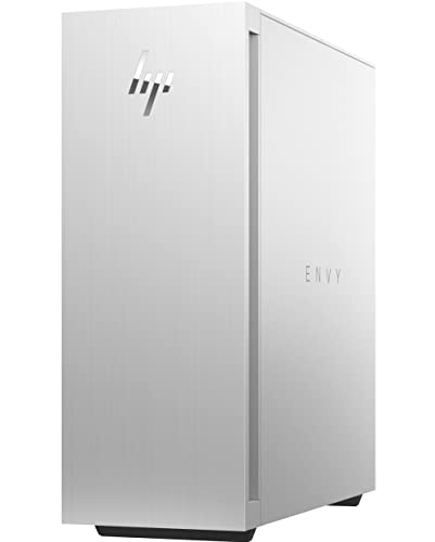 HP Envy Desktop TE02-0250xt Home & Business Desktop (Intel i7-12700 12-Core, 32GB RAM, 2TB PCIe SSD + 6TB HDD (3.5), GeForce RTX 3060, WiFi, Bluetooth, HDMI, Win 11 Home) Refurbished (Renewed)