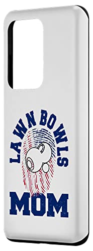 Galaxy S20 Ultra American Flag Fingerprint Patriotic Sports Lawn Bowls Mom Case