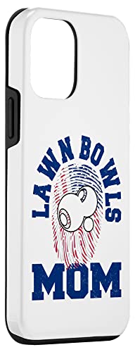 iPhone 12 mini American Flag Fingerprint Patriotic Sports Lawn Bowls Mom Case