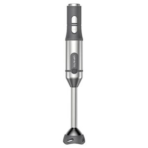 gavasto immersion blender 600 watts scratch resistant hand blender,15 speed and turbo mode hand mixer, heavy duty copper motor stainless steel smart stick for soup, smoothie, puree, baby food