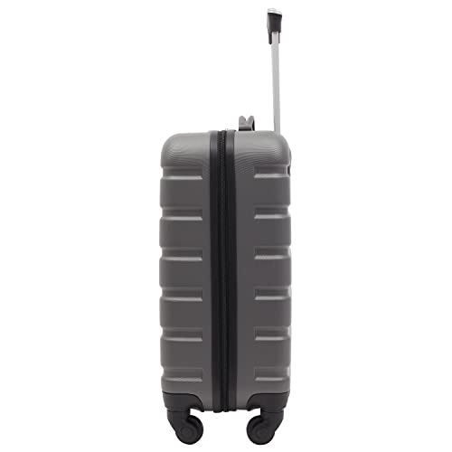 Travelers Club Harper Luggage, Charcoal, 2 Piece Set