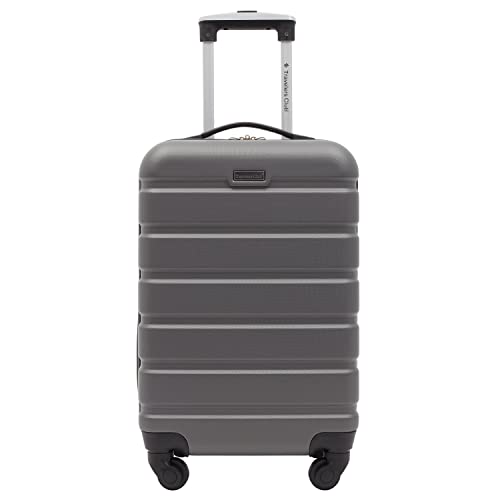 Travelers Club Harper Luggage, Charcoal, 2 Piece Set