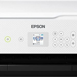 Epson EcoTank ET-2803 Wireless All-in-One Printer/Copier/Scanner, Cartridge-Free Supertank, Mobile & Voice-Activated Printing, XPI USB Printer Cable