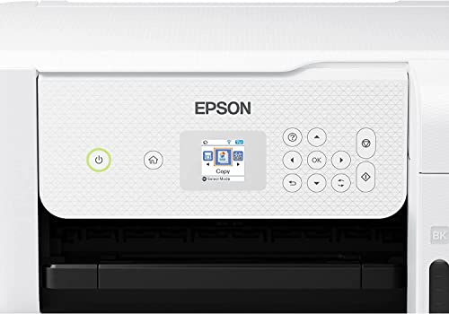 Epson EcoTank ET-2803 Wireless All-in-One Printer/Copier/Scanner, Cartridge-Free Supertank, Mobile & Voice-Activated Printing, XPI USB Printer Cable