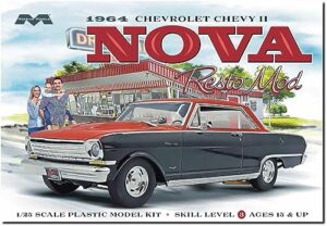 moebius models 2321 1964 chevy ii nova resto mod model kit