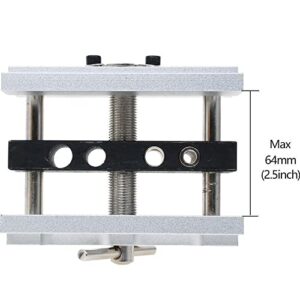 Singring Self Centering Dowel Jig Kit Doweling Jig Drill Guide Locator for Straight Holes Biscuit Joiner Woodworking Tool Adjustable Width (Sliver)