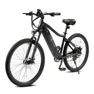 pexmor electric bike for adults, 750w bafang motor ebike 32mph adult electric bicycle 48v 14ah lg battery, 27.5" electric mountain bike 7 speed gears lockable fork city commuter e-bike,ul certified