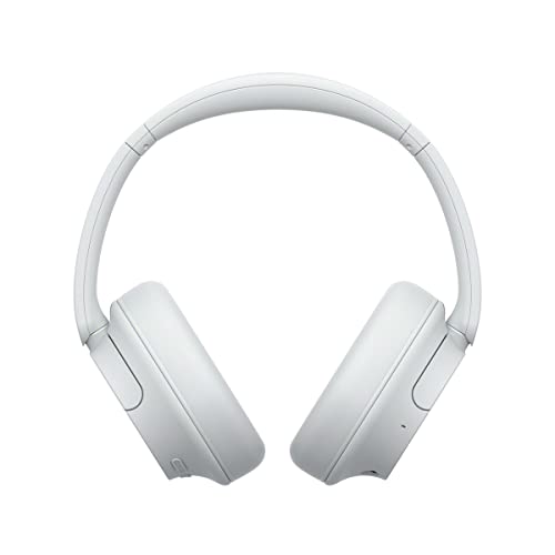 Sony WH-CH720N Noise Canceling Wireless Headphones Bluetooth Over The Ear Headset with Microphone and Alexa Built-in, White New (Renewed)