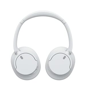 Sony WH-CH720N Noise Canceling Wireless Headphones Bluetooth Over The Ear Headset with Microphone and Alexa Built-in, White New (Renewed)