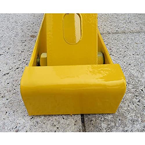 Triangular Folding Parking Barrier,Removable Parking Space Lock,Manual Parking Blocker for Lane Interception Parking