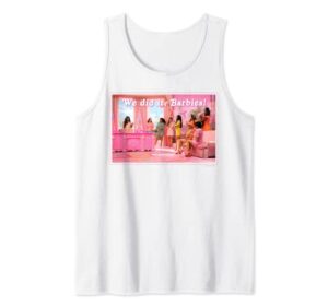 barbie the movie: we did it barbies! tank top