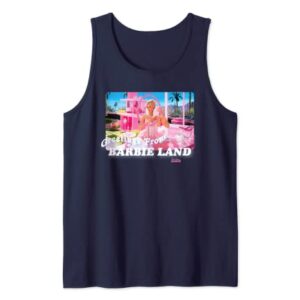 Barbie The Movie: Greetings From Barbie Land Tank Top