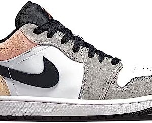 Nike Air Jordan 1 Low SE Flight Club Men's Shoes Black/Magic Ember/White/Sundial DX4334 008 - Size 8