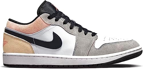 Nike Air Jordan 1 Low SE Flight Club Men's Shoes Black/Magic Ember/White/Sundial DX4334 008 - Size 8