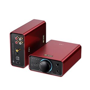 fiio k7 full balanced hifi dac headphone amplifier ak4493s*2, xmos xu208 pcm384khz dsd256,usb/optical/coaxial/rca inputs, 6.35mm/4.4mm output