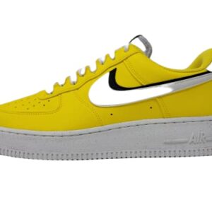 Nike Air Force 1 '07 Lv8 Mens Basketball Shoes, Tour Yellow/Sail-Black, 12 M US