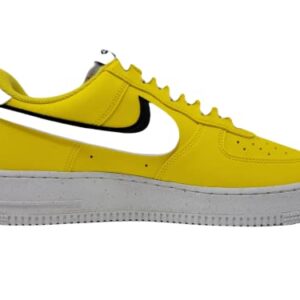 Nike Air Force 1 '07 Lv8 Mens Basketball Shoes, Tour Yellow/Sail-Black, 12 M US