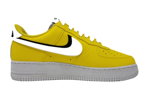 Nike Air Force 1 '07 Lv8 Mens Basketball Shoes, Tour Yellow/Sail-Black, 12 M US