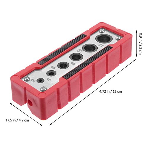 iplusmile Woodworking Hole Locators Pocket Hole Jigs Kit Woodworking Doweling Jigs Set Positioning Punch Tools Positioner Locators Tool Drilling Guide Kit for Puncher Carpentry Woodwork