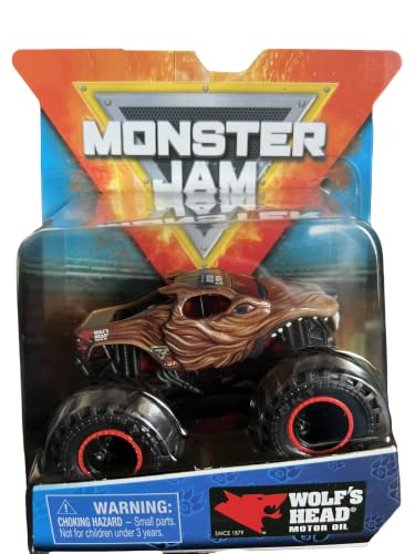 Monster Jam Series 12 Wolf's Head Oil 1:64